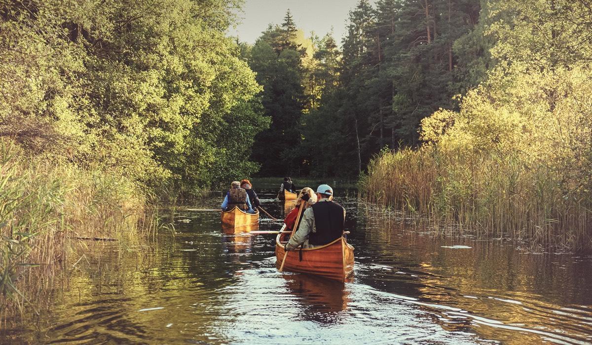 Premium canoe guided tour