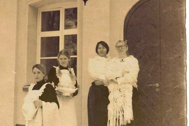 Lunch at the Priest's Rectory